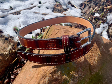 Custom Carry Gun belt – Leicht Custom Leather LLC